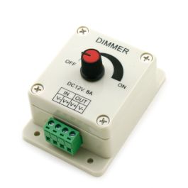 Dimmer LED 12VDC, 1x8A, PWM